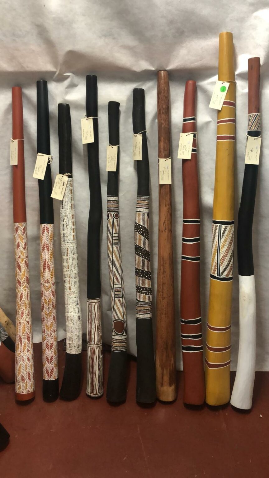 Arnhem land Yidaki From Buku-Larrngay Mulka Art Centre Back At Spirit ...